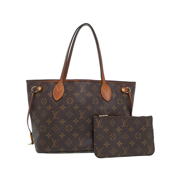 Louis Vuitton | Bags | Louis Vuitton Neverfull Pm Monogram Tote Bag ...